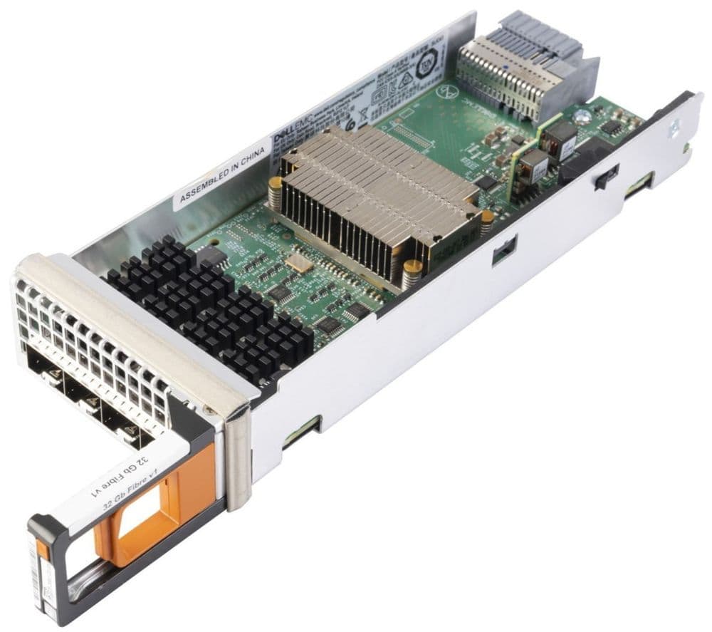 Dell EMC PowerStore 4-Port 32Gb SFP FC Fibre I/O Module 303-321-000C-02