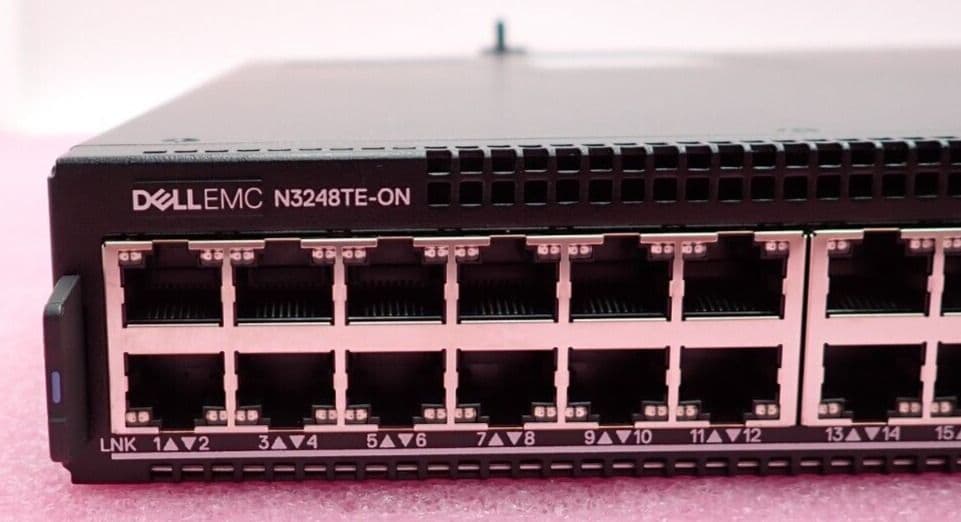 Dell EMC PowerSwitch N3248TE-ON 48x 1GbE 4x 10G SFP 2x 100G QSFP28 ...