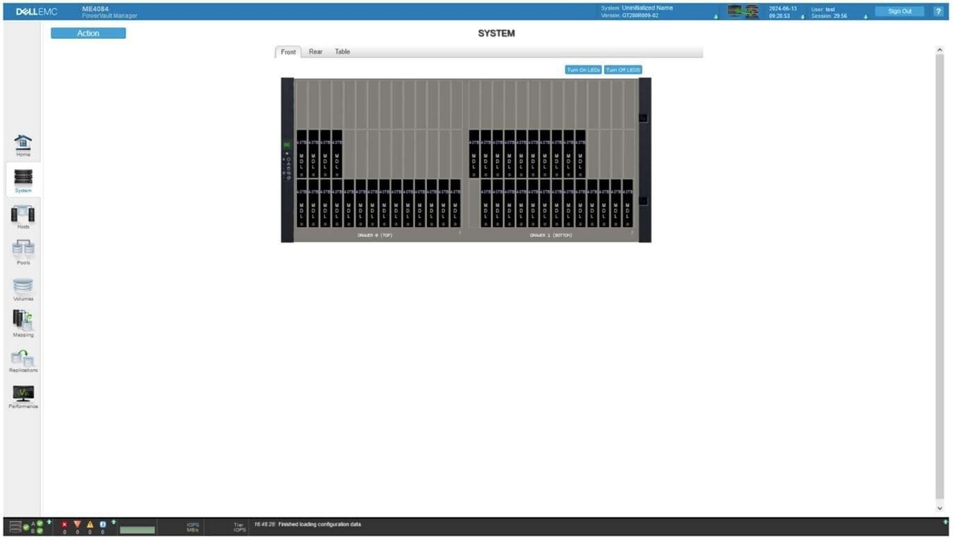 Dell EMC PowerVault ME4084 Storage Array 41x 4TB HDD 2x FC/iSCSI ...