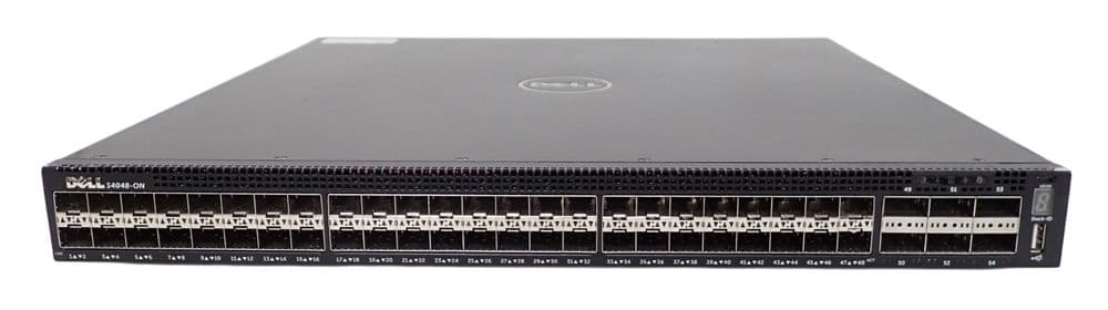 Dell EMC S4048-ON RA 48x 10Gb SFP 6x 40Gb QSFP Port L3 Switch OS9