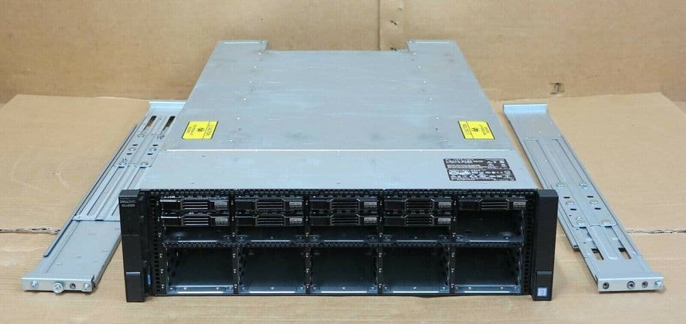 Dell EMC Storage SCv3020 2x Controller 12Gbps SAS 9x 3 84TB SAS 12GB 2 ...