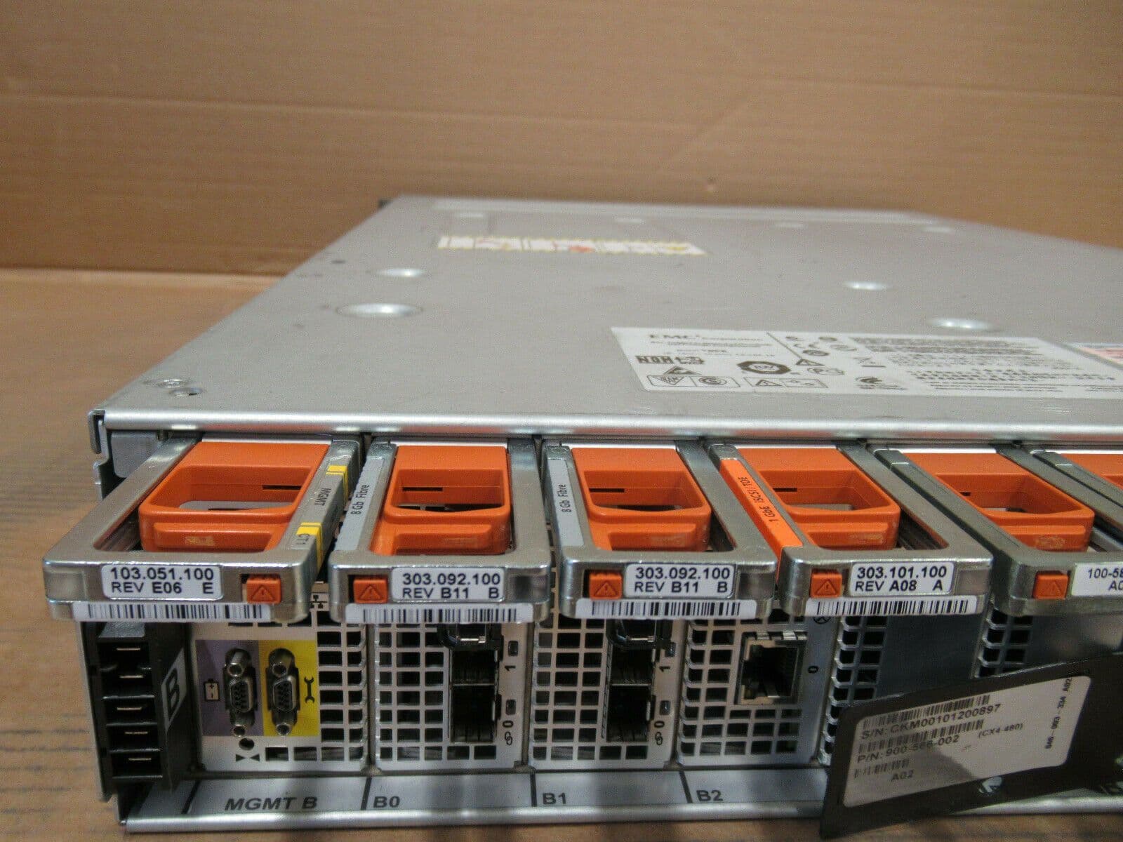 Dell EMC TRPE Array CX4-480 1x Controllers 2x MGMT Cards 103-051-100 4x PSU
