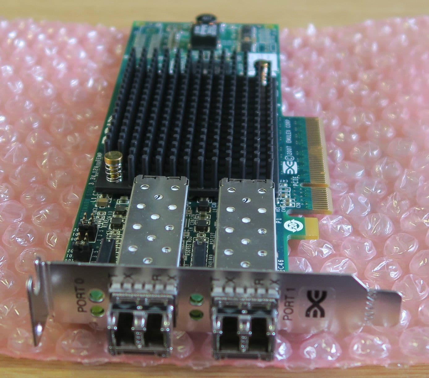 Dell Emulex LPE12002 R7WP7 - PCI-E 8GB Dual Port Fibre Channel Adapter Card