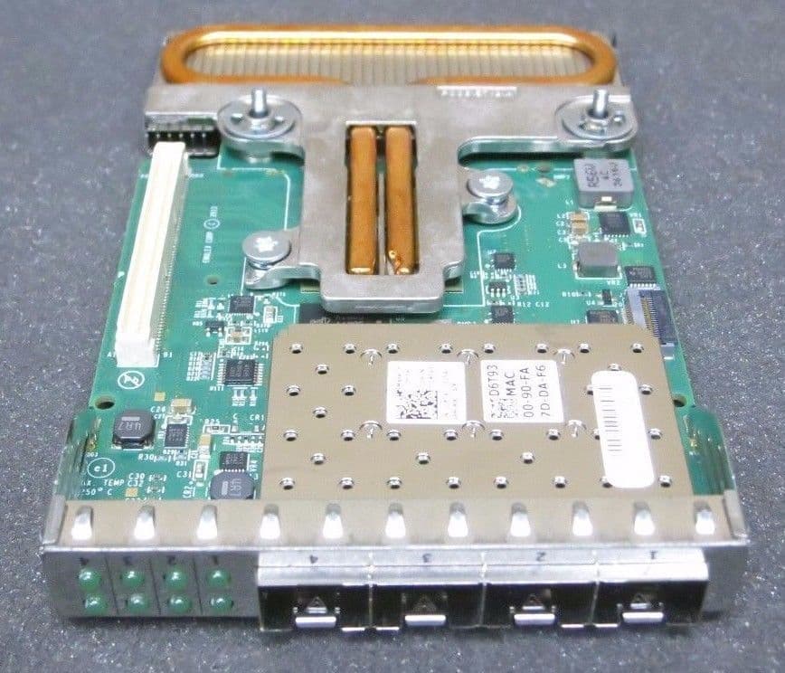 DELL EMULEX ONECONNECT QUAD-PORT CNDC 10GBE NETWORK DAUGHTER CARD D6T93