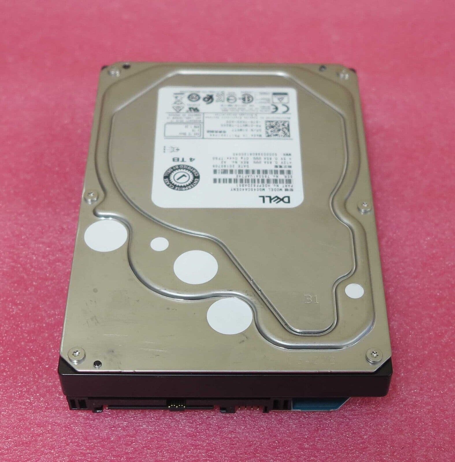 Dell Enterprise 4TB 3 5" NL SAS 12G 7 2K 128MB Server Hard Drive HDD 1MVTT
