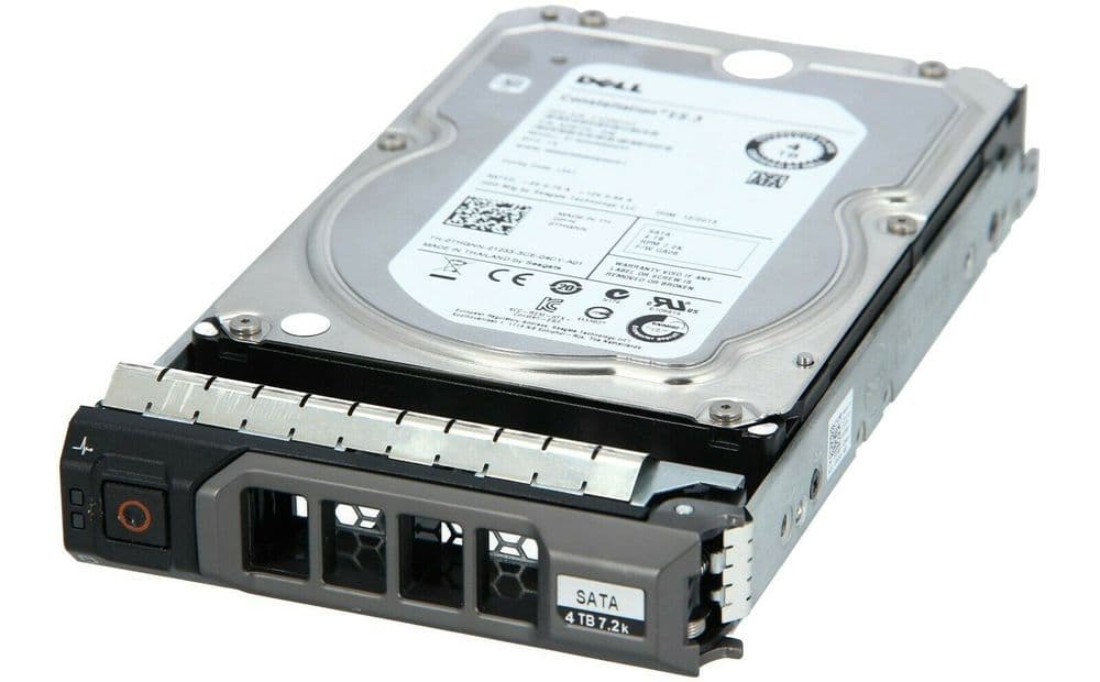 Dell Enterprise 4TB 3 5" SATA 6GB 7 2K 128MB Server Hard Drive HDD THGNN