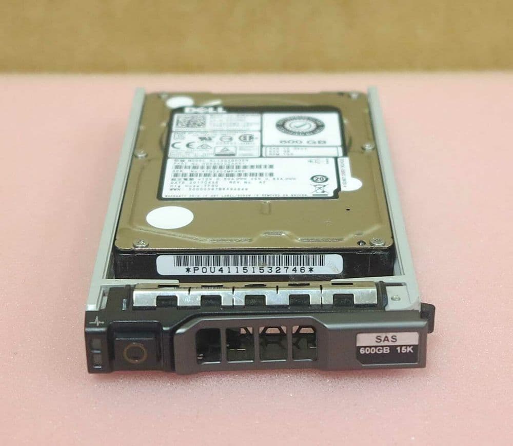 Dell Enterprise 600GB 2 5 SAS 12GB/s 15K 128MB Server HDD Hard Drive DYDW0