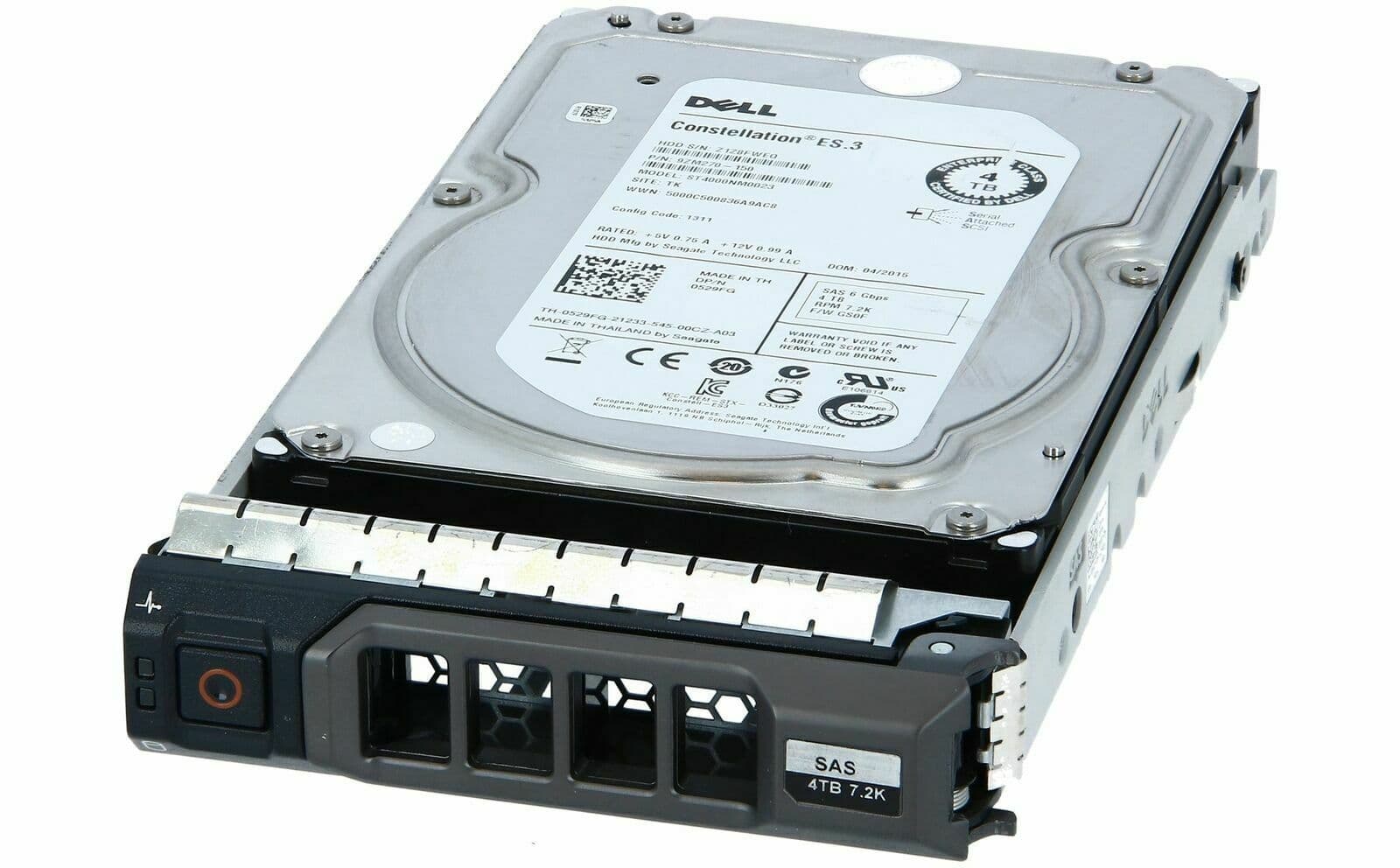 Dell Enterprise Class 4TB 3 5" SAS 6Gb 7 2K 32MB Server HDD Hard Drive ...