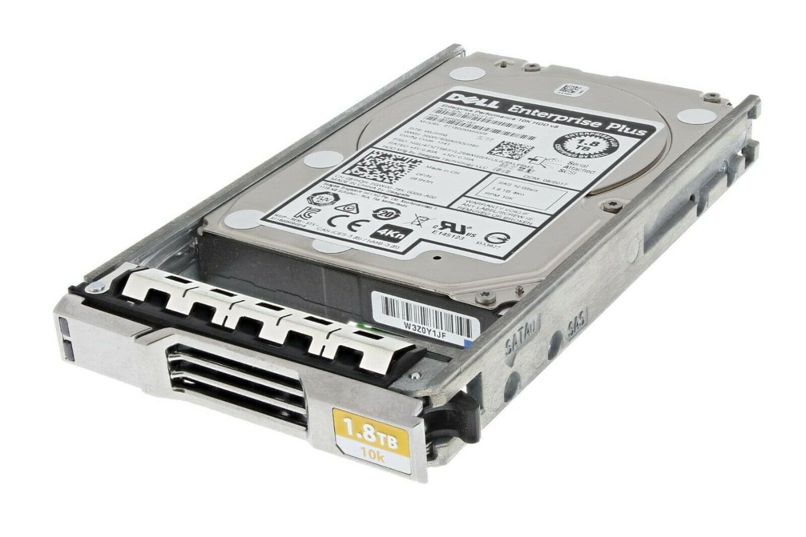 Dell EqualLogic 1 8TB SAS 10k 2 5" 12G 4Kn HDD 61H3H in PS6100/PS6210 ...