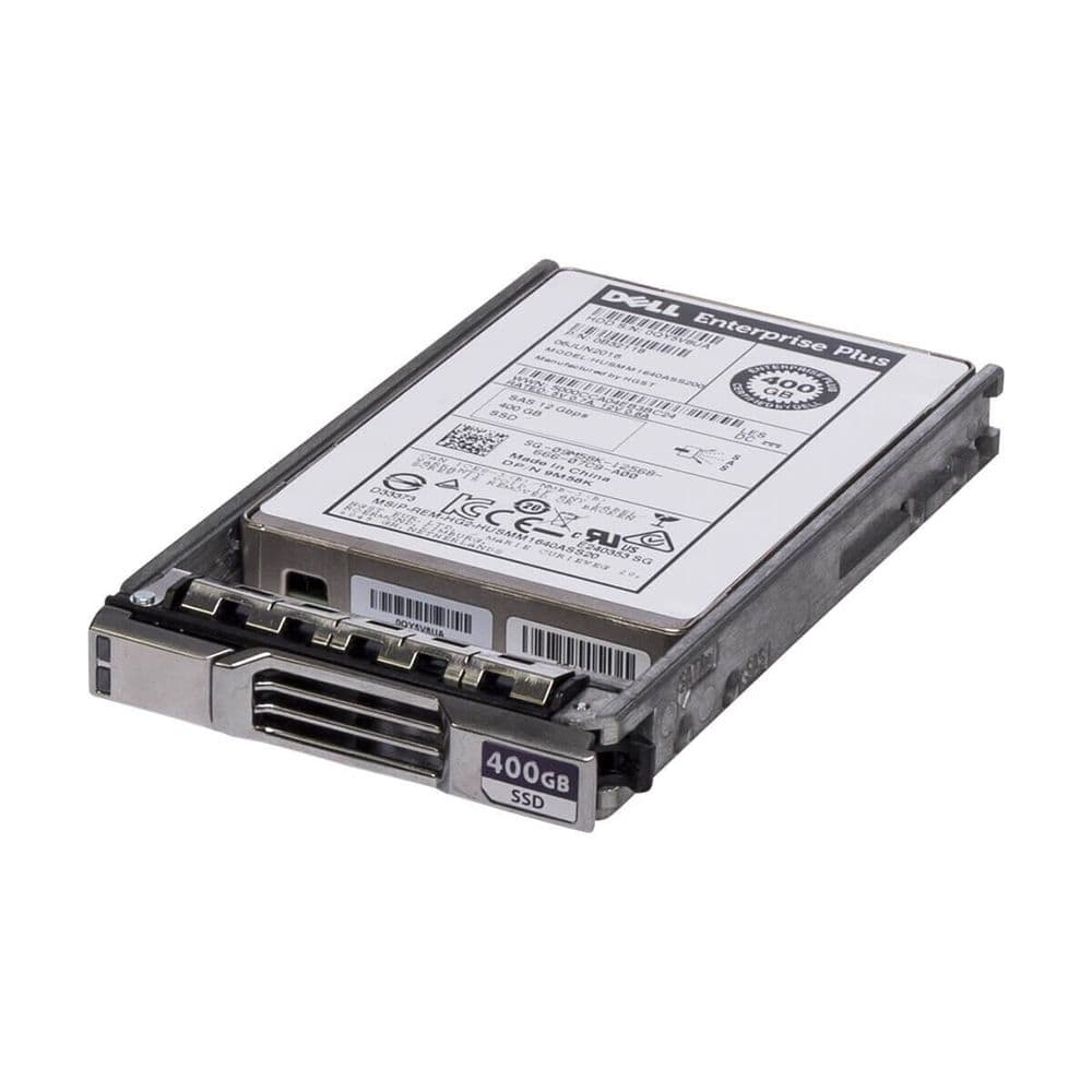 Dell EqualLogic 400GB SAS 2 5" 12G MLC SSD 9M58K SDFA383DAB01 PS6100 Caddy