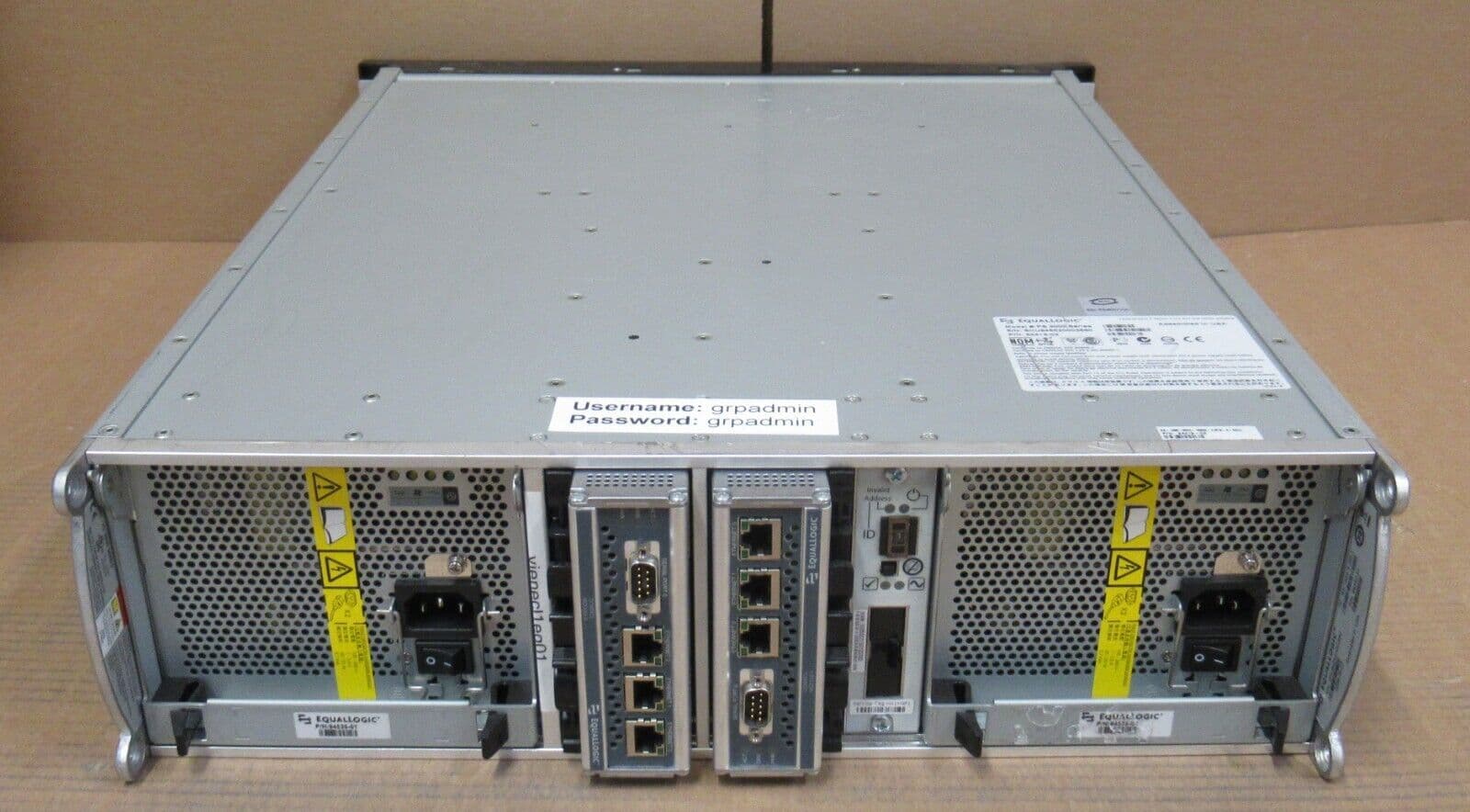Dell EqualLogic PS3000 iSCSI SAN Storage array 16-Bay 2x controller ...
