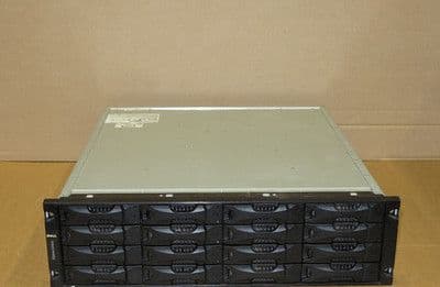 Dell EqualLogic PS3700 Virtualized iSCSI SAN Storage Array 2x Ctrls 16x ...