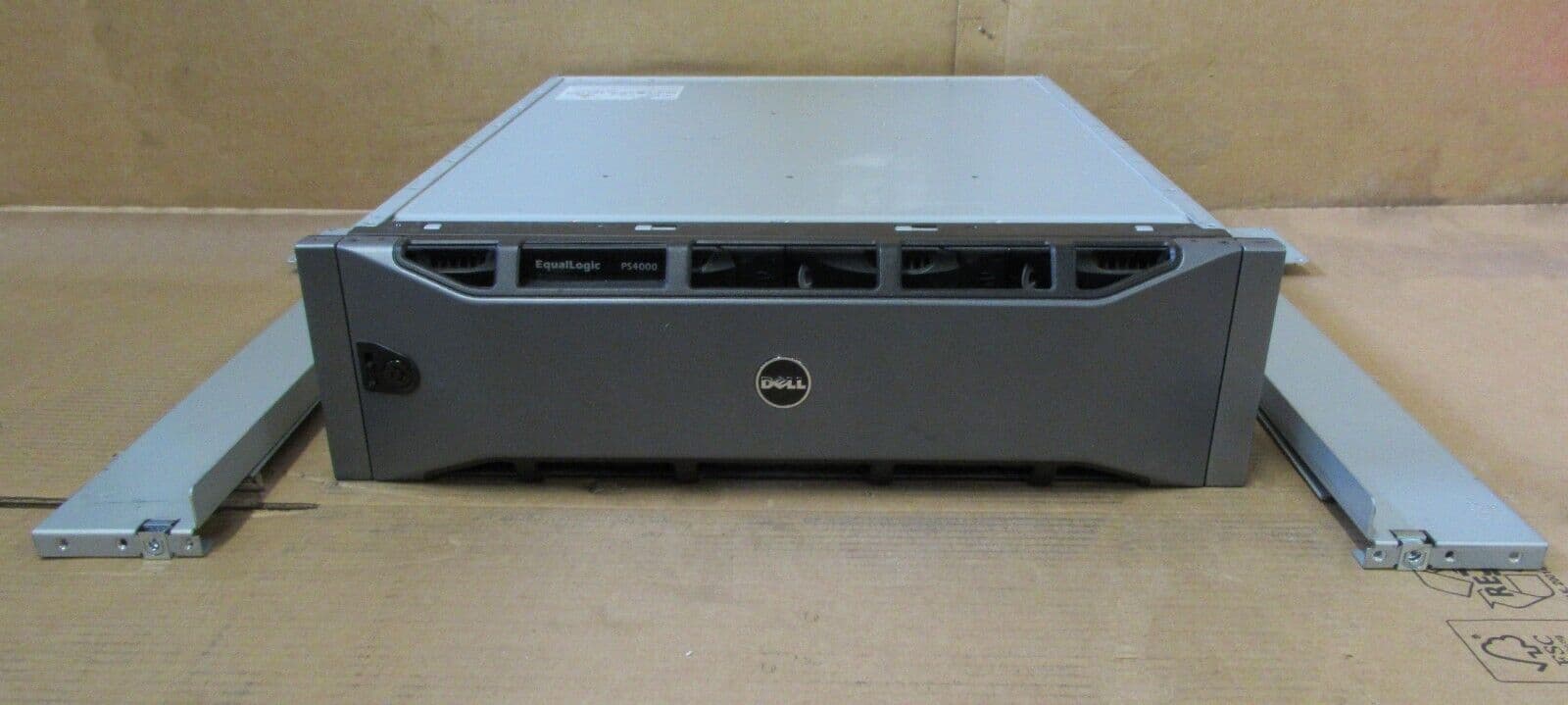 Dell EqualLogic PS4000 19TB iSCSI SAN 4U Storage Array 2 x Control Module 8