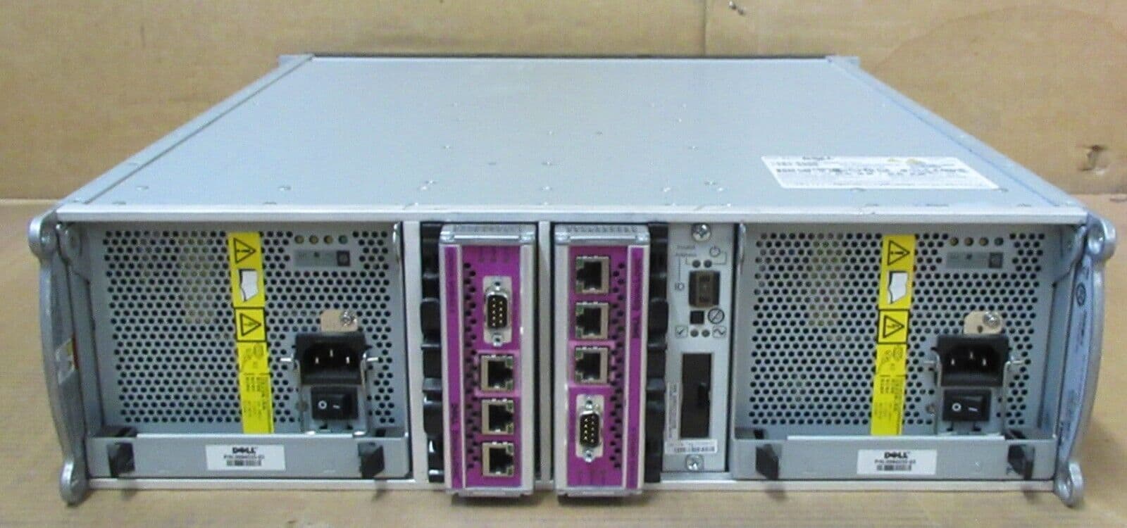 Dell EqualLogic PS4000 19TB iSCSI SAN 4U Storage Array 2 x Control Module 8