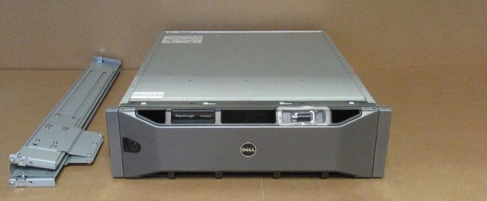 Dell EqualLogic PS4000 Virtualized iSCSI SAN Storage Array 2x Control ...