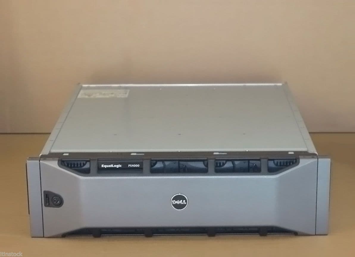 Dell EqualLogic PS4000E 16Tb Virtualized iSCSI SAN Dual Controller ...