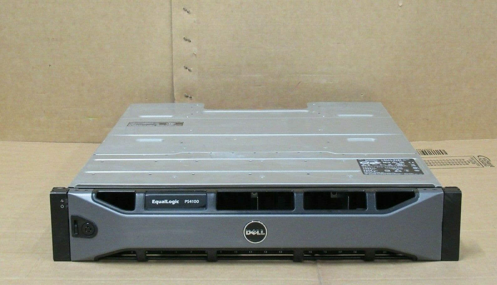 Dell EqualLogic PS4100 12x 3 5" SAS Bays 2U Storage Array 2x Type 12 ...