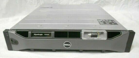 Dell EqualLogic PS4100E 2U 6x 1TB SAS 7 2k 3 5" iSCSI SAN Array 2x Type ...