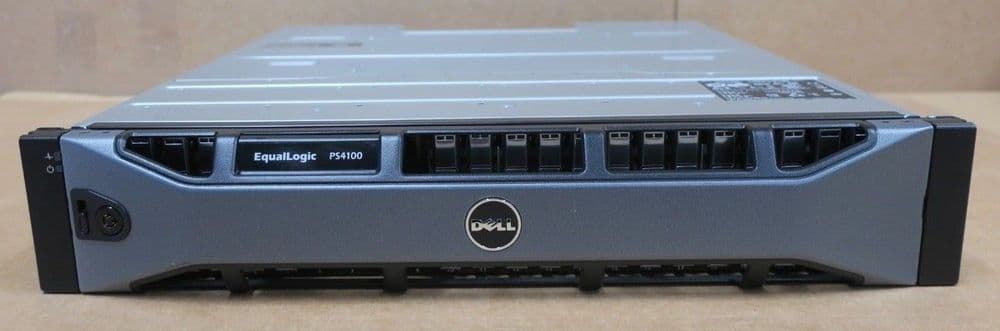 Dell EqualLogic PS4100X 24-Bay 24x 1 2TB 10k 2 5" SAS HDD iSCSI Storage ...