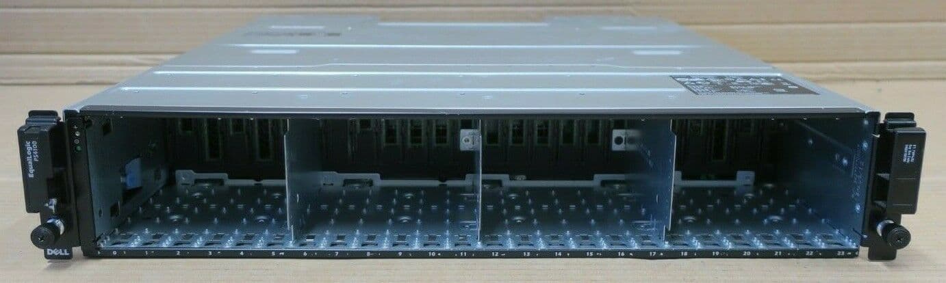 Dell EqualLogic PS4100X 2U iSCSI SAN Storage Array Dual Type 12 ...