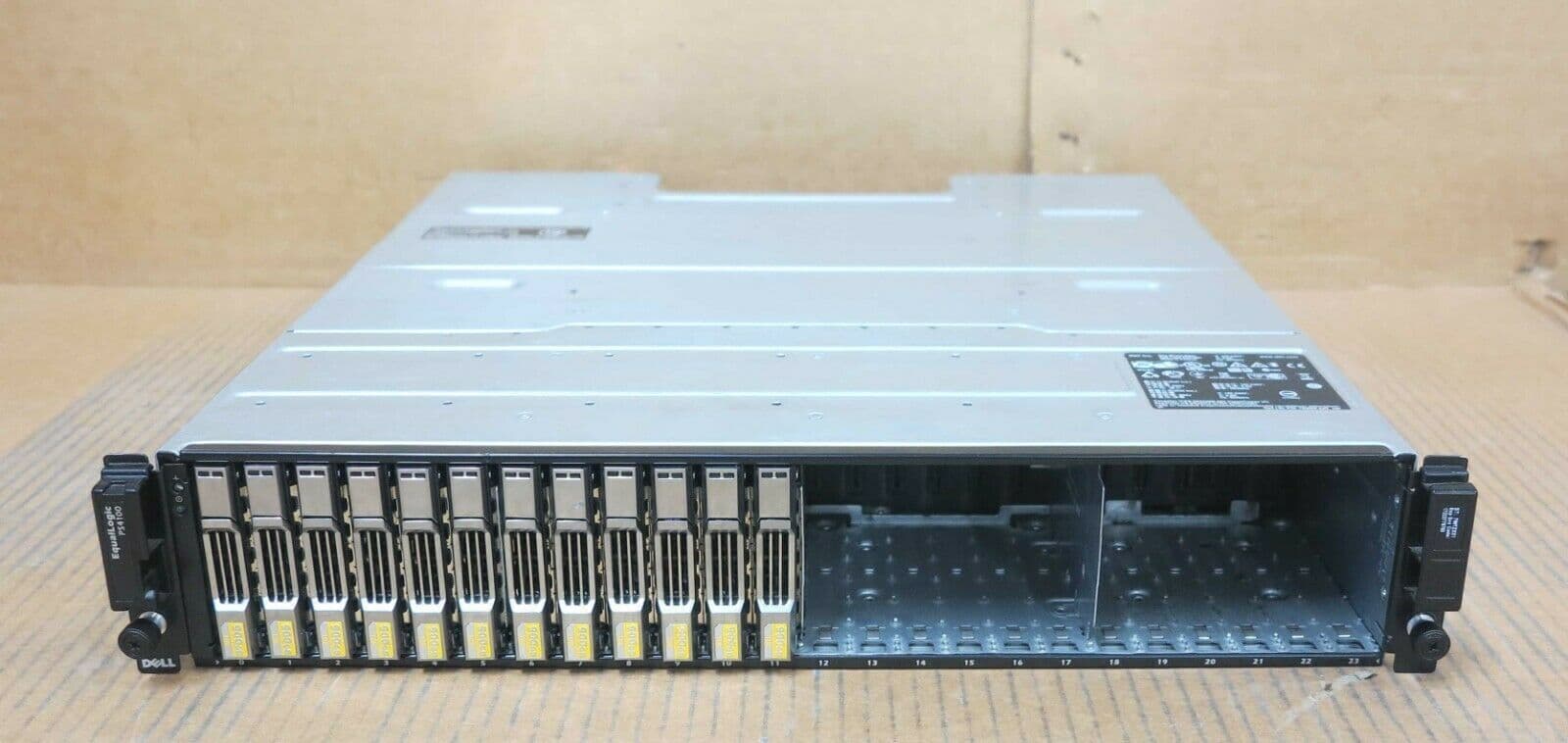 Dell EqualLogic PS4100X with 12 x 900GB 10k 2 5" SAS HDD iSCSI Storage ...