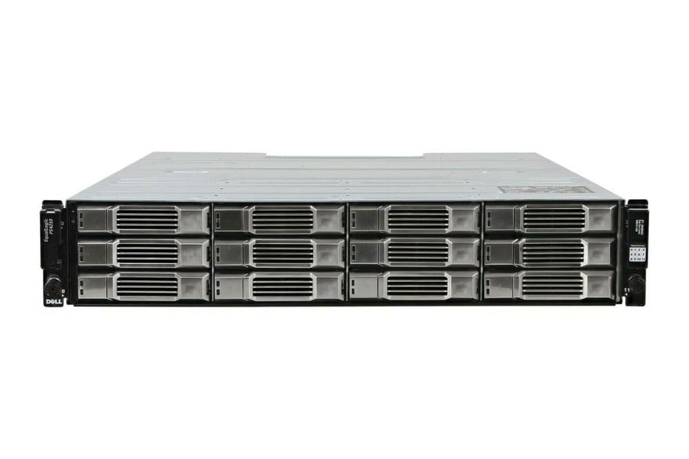 Dell EqualLogic PS4210E SAN Storage Array 12x 3 5" Bay 2x Type 19 ...