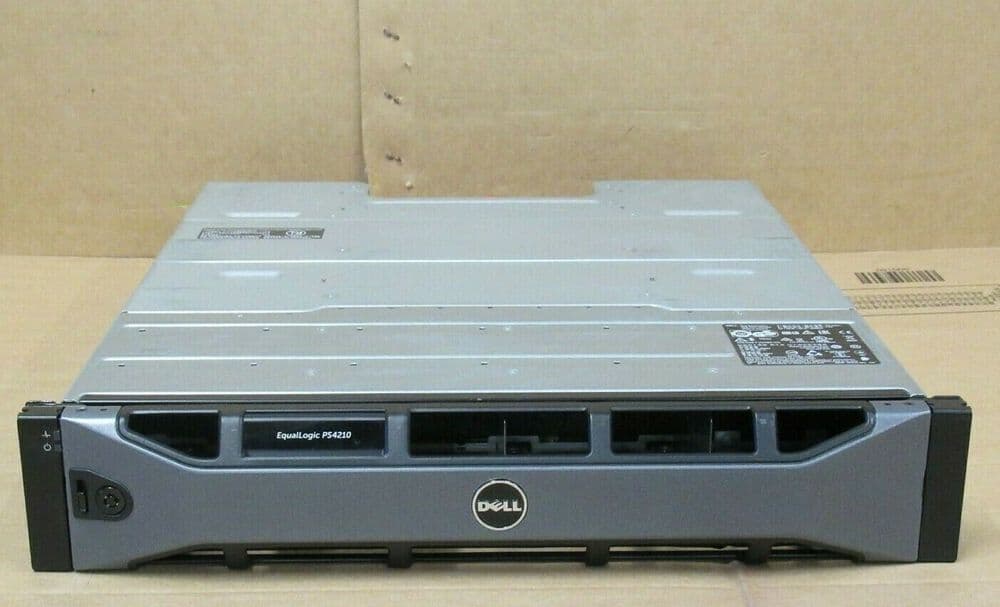 Dell EqualLogic PS4210X 24 Bay SAS iSCSI SAN 2x Control Module 19 JVKMH ...