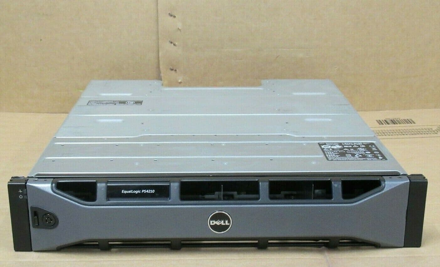 Dell EqualLogic PS4210X 24 Bay SAS iSCSI SAN 2x Type 19 controller 24x ...