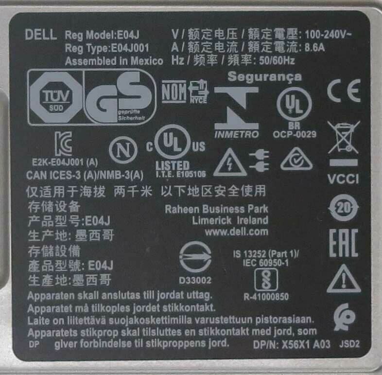Dell EqualLogic PS4210XS SAN Array 24x 2 5" Bay SAS iSCSI 10G 2x Type ...