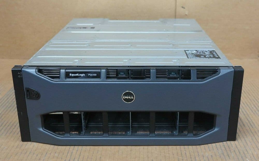 Dell EqualLogic PS6100e Virtualized iSCSI SAN Storage Array 13 x 4TB ...