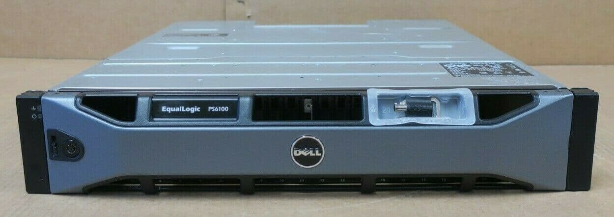 Dell EqualLogic PS6100X 2U iSCSI SAN Storage Array 24-Bay 2x Type 11 ...