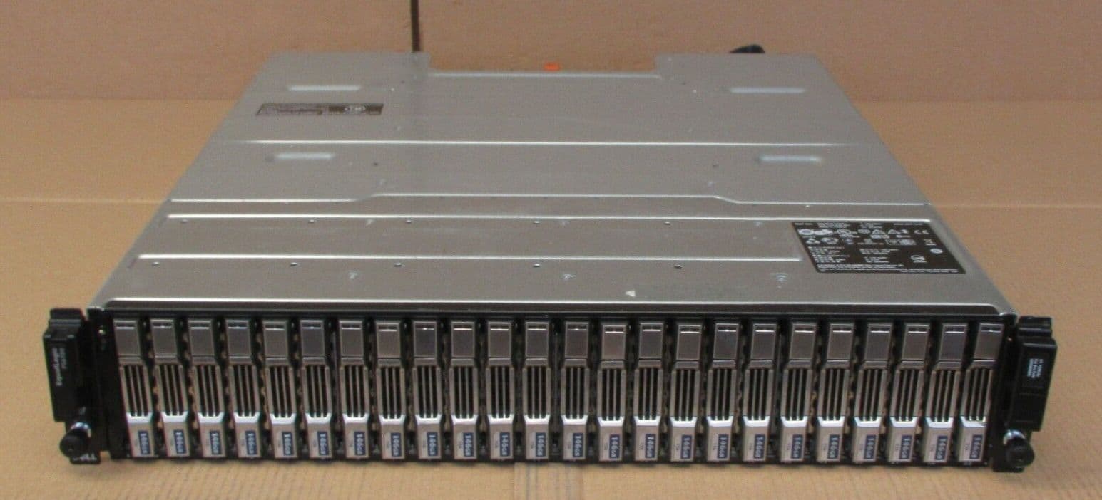 Dell EqualLogic PS6100X iSCSI SAN Storage Array 3 5TB HDD 2x Type 11 ...