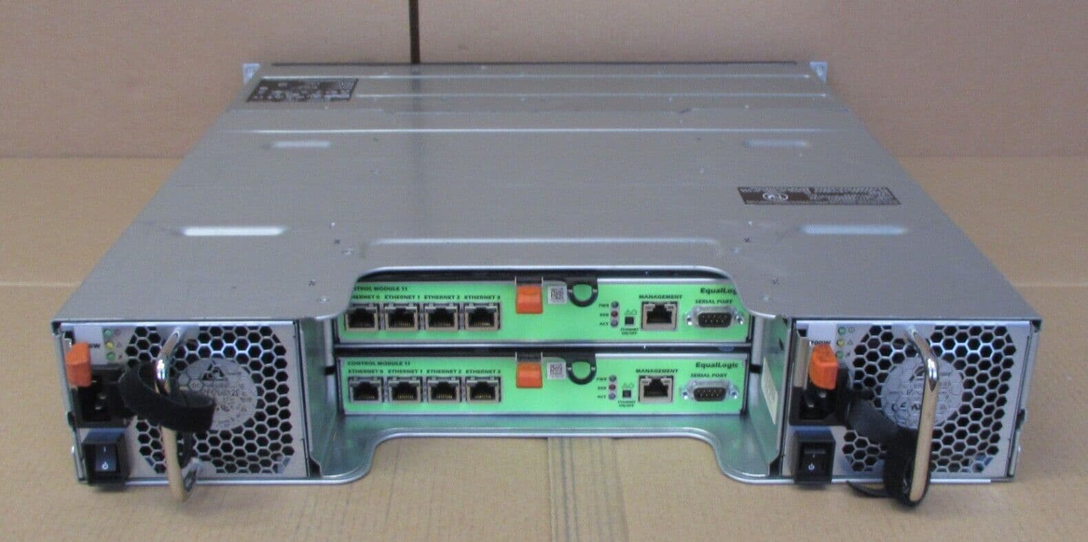 Dell EqualLogic PS6100X iSCSI SAN Storage Array 3 5TB HDD 2x Type 11 ...