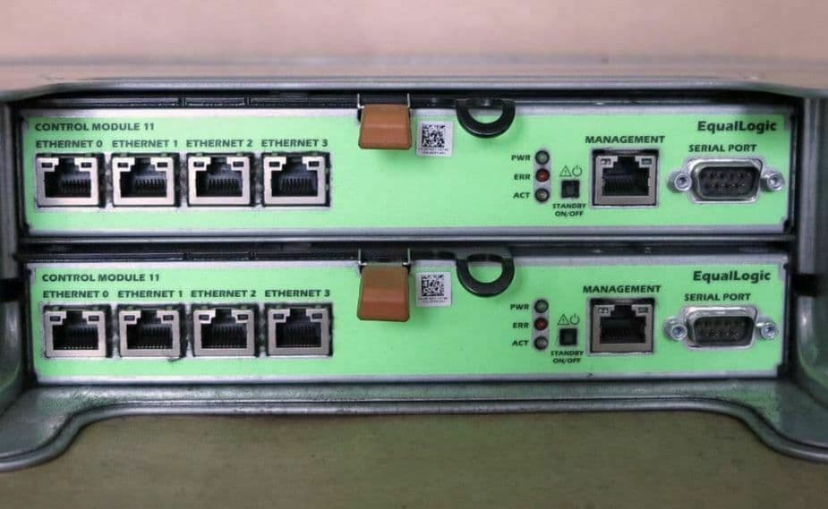 Dell EqualLogic PS6100XS iSCSI SAN Storage Array 2xType11 7x 400GB SSD ...