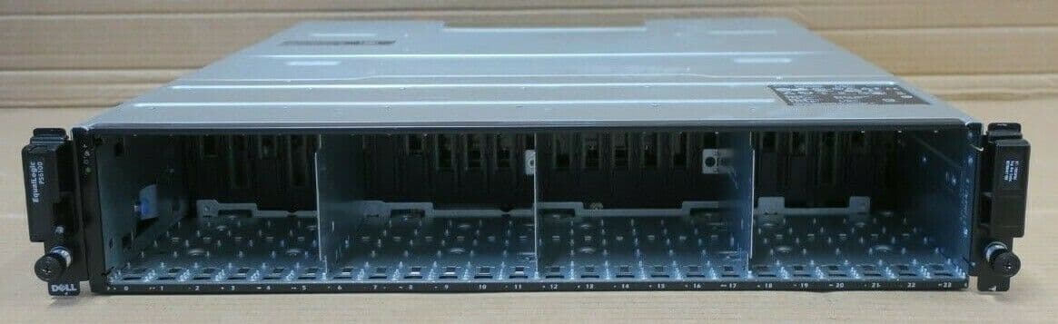 Dell EqualLogic PS6100XV 2U iSCSI SAN Storage Array 2x Type 12 ...