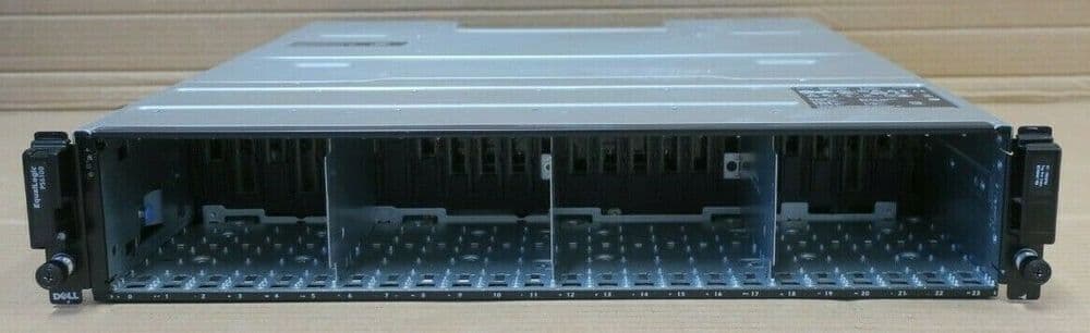 Dell EqualLogic PS6100XV 2U iSCSI SAN Storage Array 2x Type 12 ...