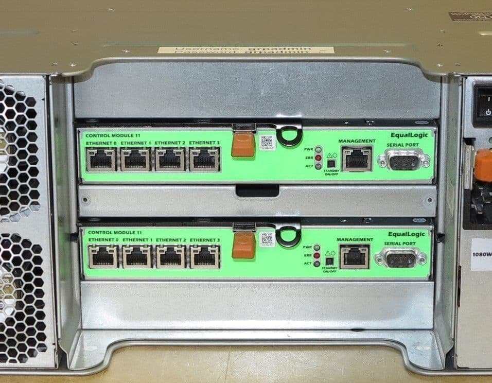 Dell EqualLogic PS6100XV iSCSI SAN Storage Array 24 x 600GB SAS 15k