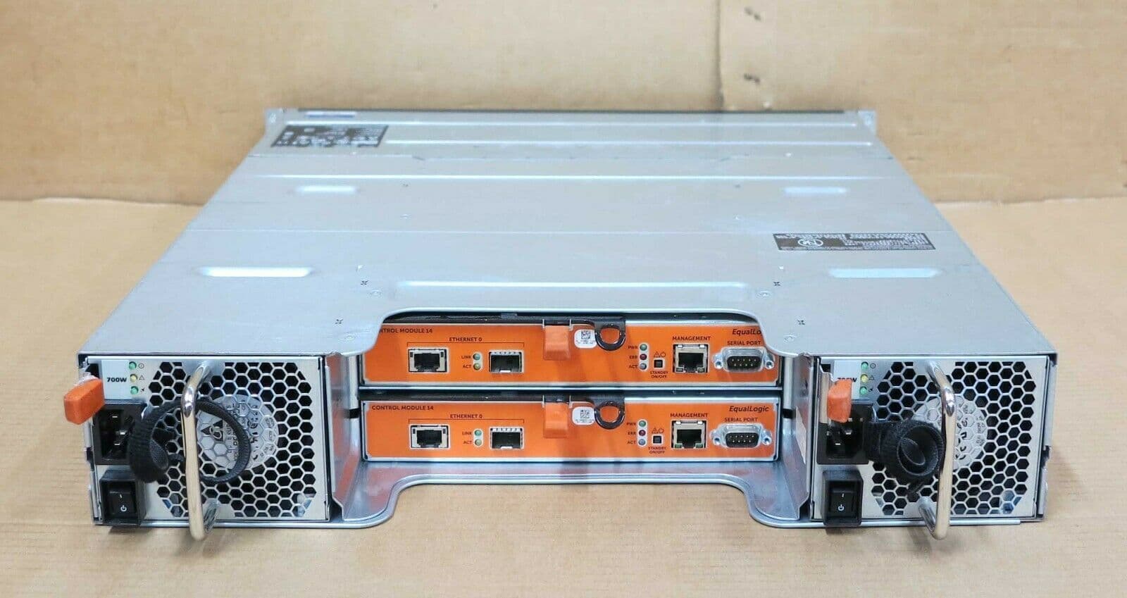 Dell EqualLogic PS6110X iSCSI SAN Storage Array 2xType 14 7x 400GB SSD ...