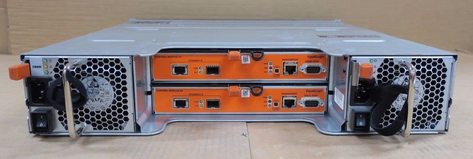 Dell EqualLogic PS6110X Virtualized iSCSI SAN Storage Array 5x 73GB SAS ...