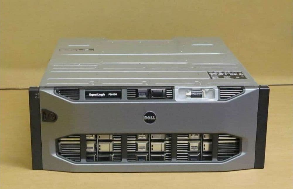 Dell Equallogic PS6110XV SAN Array 24x 600GB SAS 15K HDD 2x Type 14 ...
