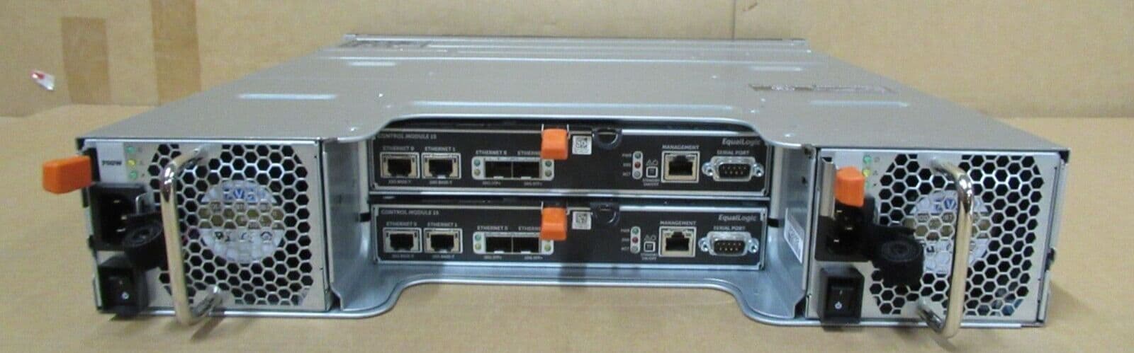 Dell EqualLogic PS6210 24x 2 5" SAS Bay 2x Control Module 15 iSCSI SAN ...