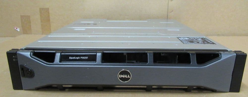 Dell EqualLogic PS6210 24x 600GB SAS 2x Control Module 15 iSCSI SAN 2x PSU