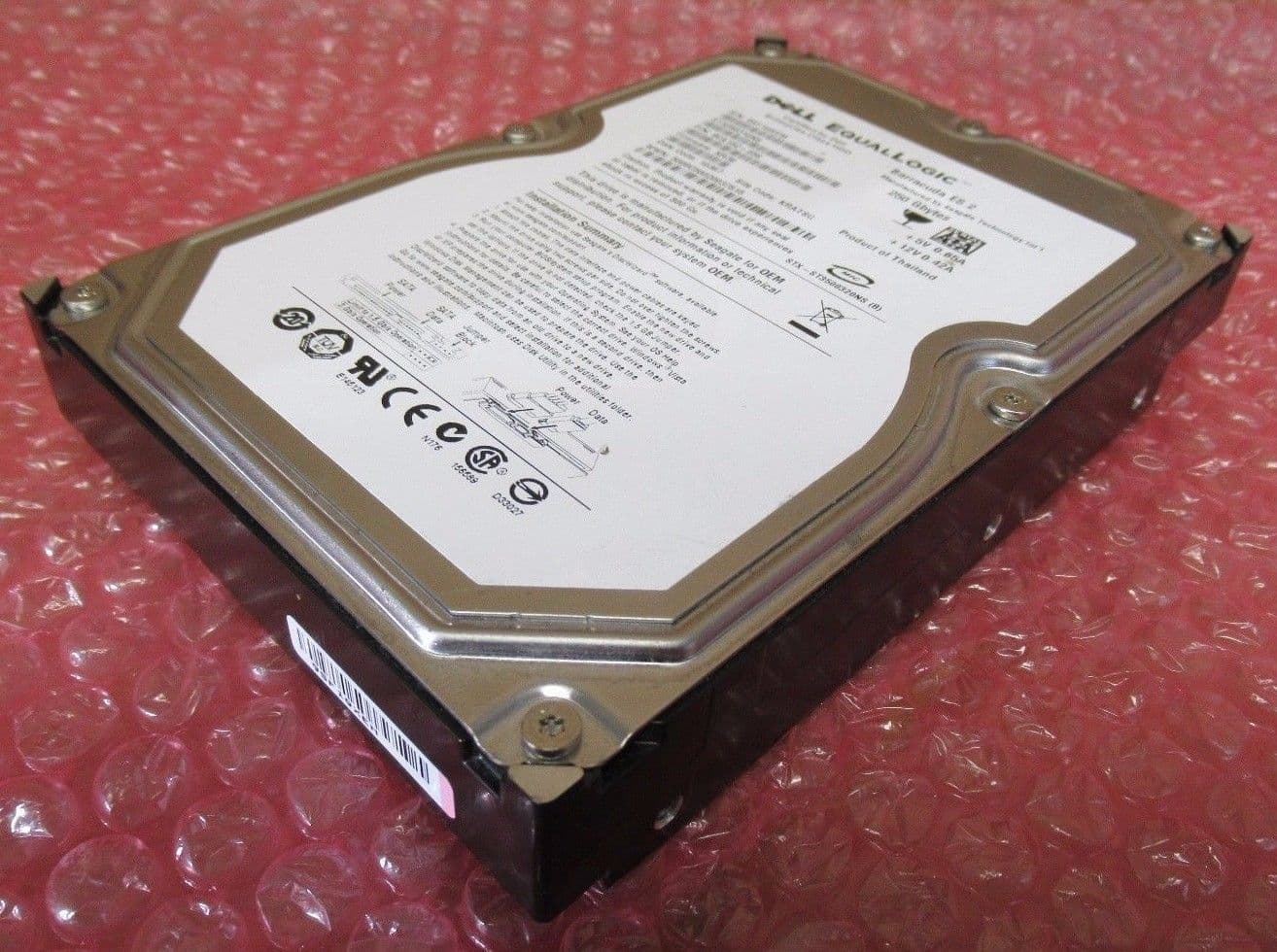 Dell EqualLogic ST3250310NS 250GB SATA 3 0Gb/s 3 5" 7 2K 32Mb 9CA152 ...