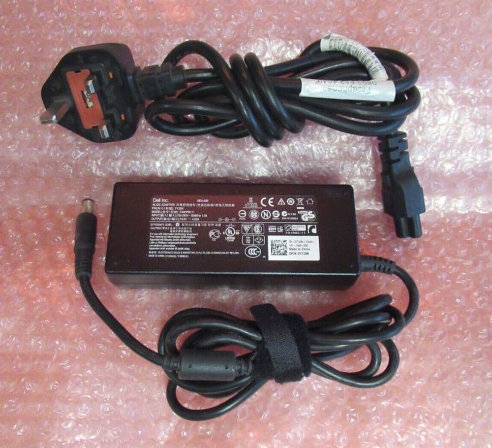 Dell FA90PM111 YY20N 0YY20N Laptop AC Power Adapter 90W 19 5V 4 62A