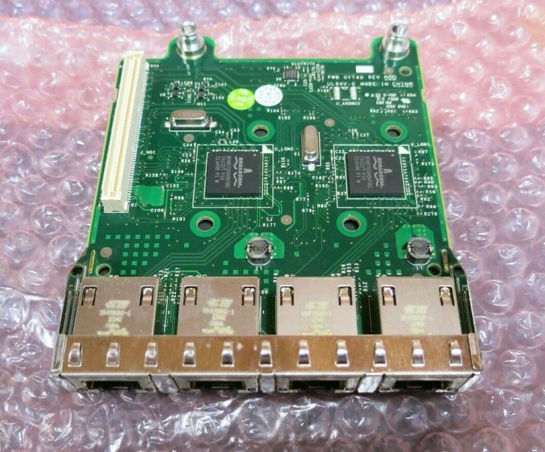 Dell FM487 PowerEdge R620 R720 Quad Port Gigabit Ethernet Network Daughter Board