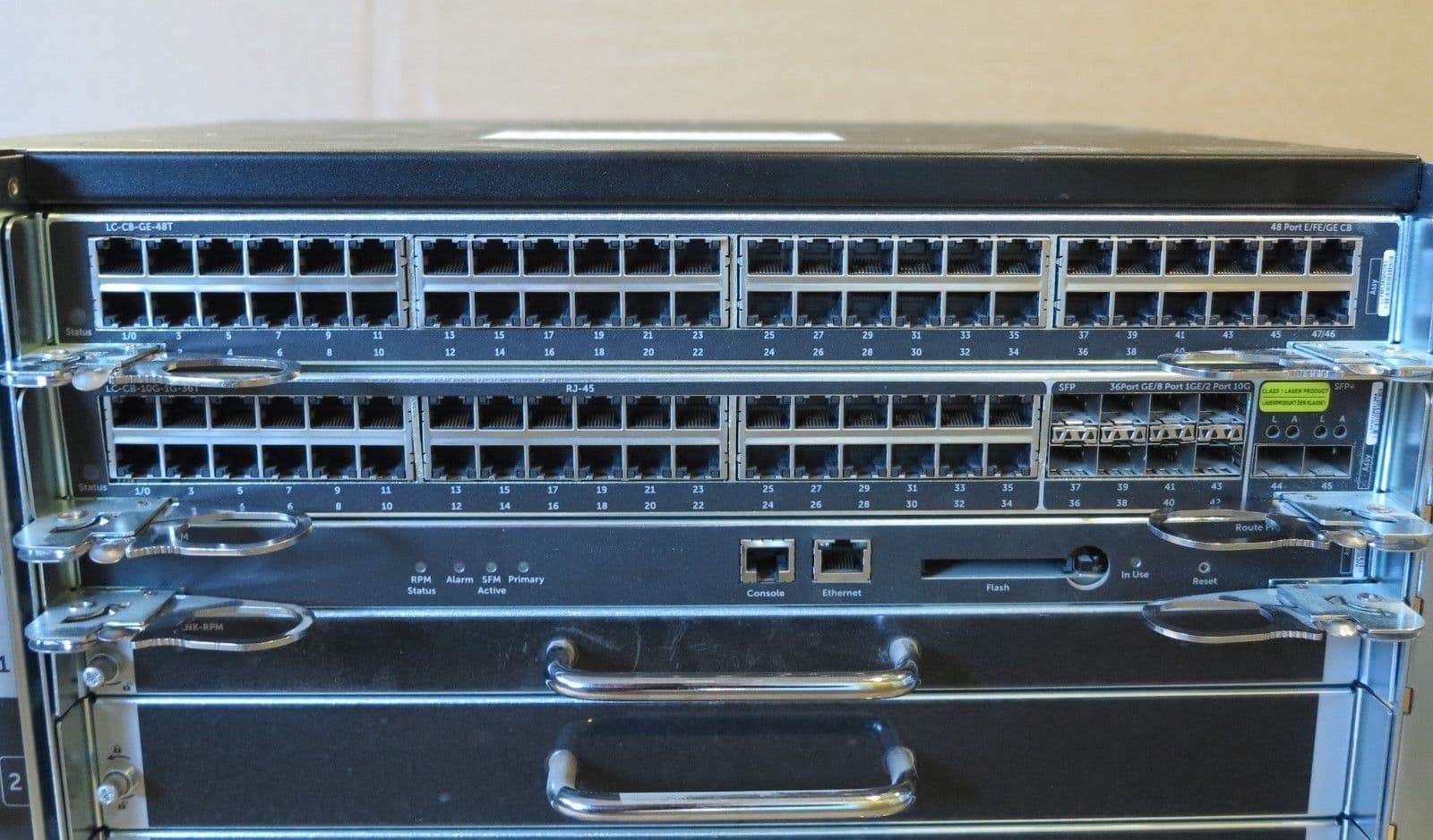 Dell Force10 C150 Switch With LC-CB-10G-1G-36T LC-CB-GE-48T And LC-CB-RPM