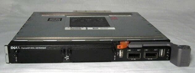 Dell Force10 MXL 10/40GBE 2 Port QSFP Switch Module 1C01H For M1000E