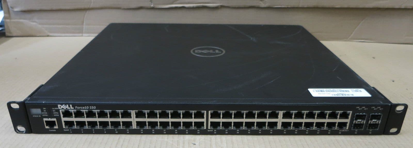 Dell Force10 S50-01-GE-48T 48-Port Gigabit Ethernet Switch 1P0G6 DELL WARRANTY