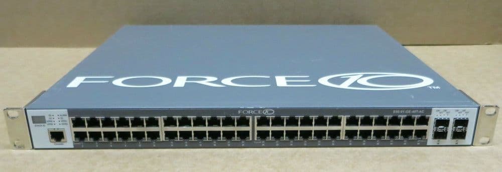 Dell Force10 S50 48 Port Gigabit Ethernet Switch S50-01-GE-48T-AC 759-00056-03