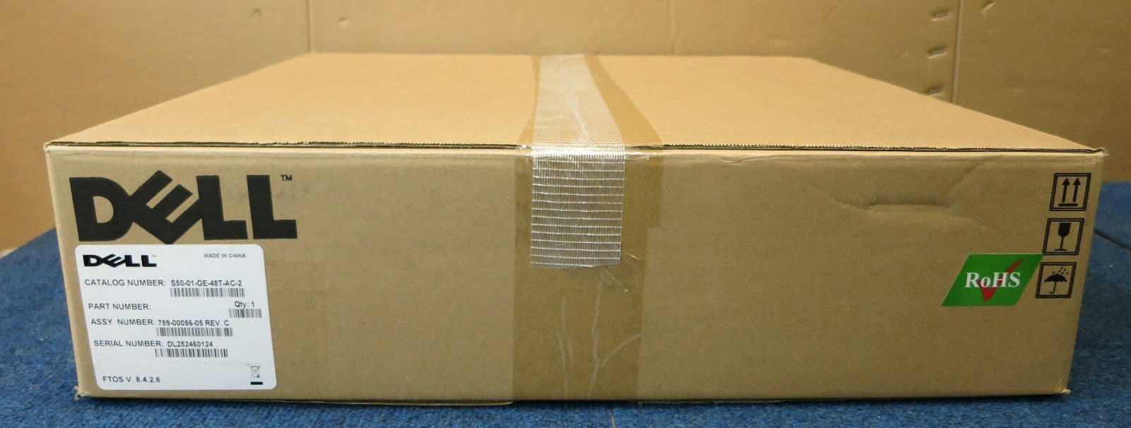 Dell Force10 S50N 48 Port Gigabit Ethernet Switch S50-01-GE-48T-AC-2 1P0G6
